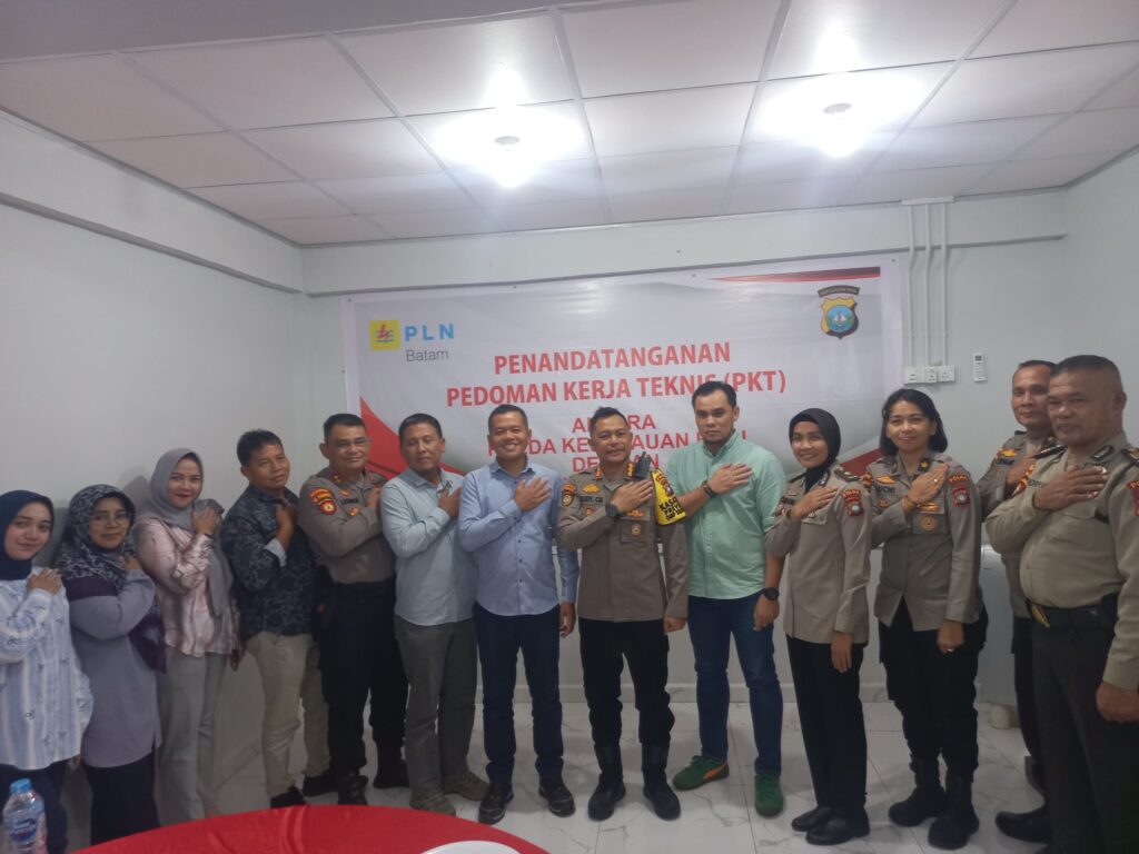 PLN Batam-Polda Kepri Resmi Teken PKT Pengamanan Listrik Batam ...